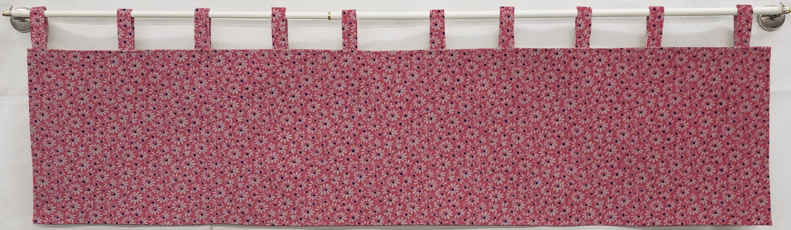 Crazy for Daisies Tab Top Valances by Penny's Needful Things (Lined ...