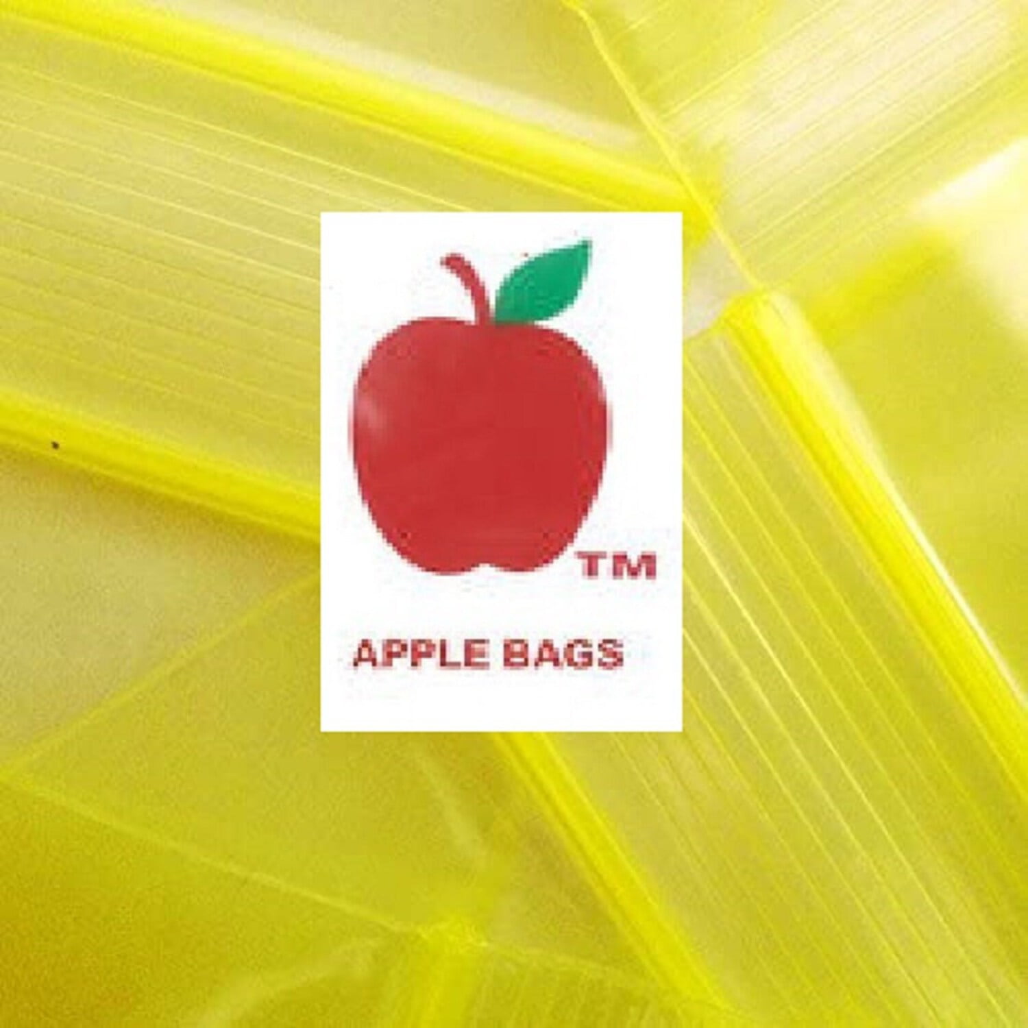 CrazyCoolBuys 5000 Pack Apple Brand Yellow 2Mil Zip lock Bags 5,000 ...