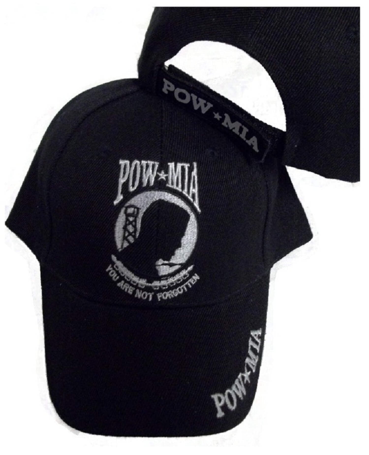 CrazyCoolBuys Pow Mia Embroidered Hat Prisoner Of War Missing In Action ...