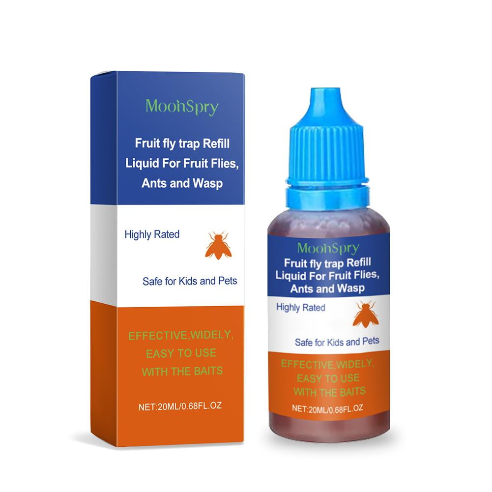 Crazyview 20ml Fruit Fly Trap Refill Liquid To Attract Fruit Flies ...