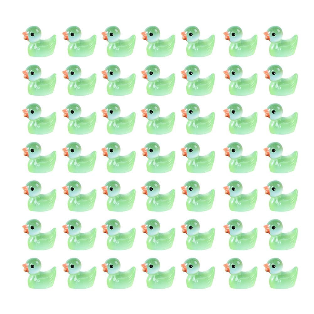 Crazyview 50pcs Green Colorful Luminous Duck Moss Micro Landscape ...