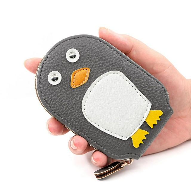 Crazyview Cute Penguins PU Credit Card Holder, PU Credit Card Holder ...