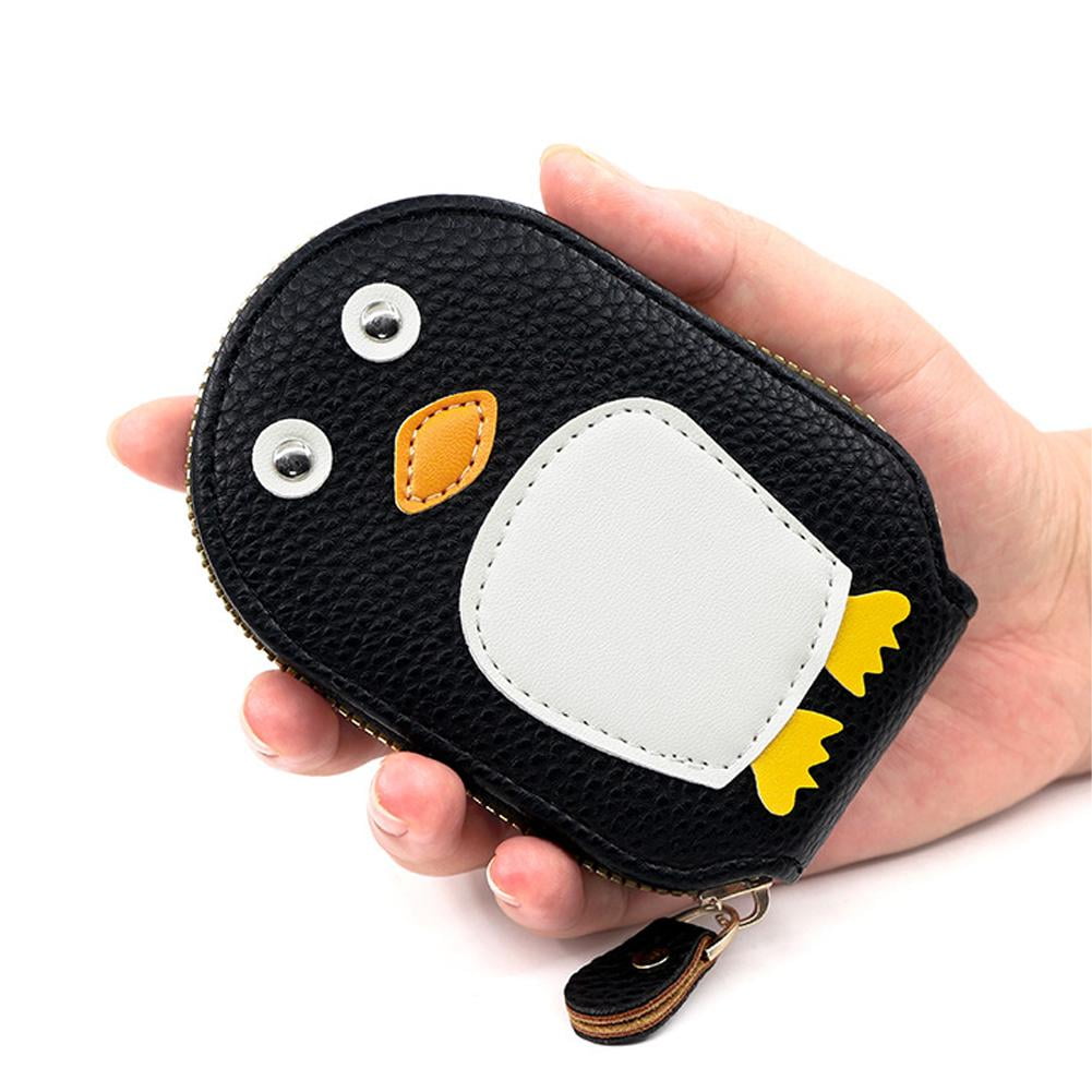 Crazyview Cute Penguins PU Credit Card Holder, PU Credit Card Holder ...