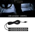 Crazyview LED Car Interior Foot Lights, USB 5V Ambient Atmosphere Lamp ...