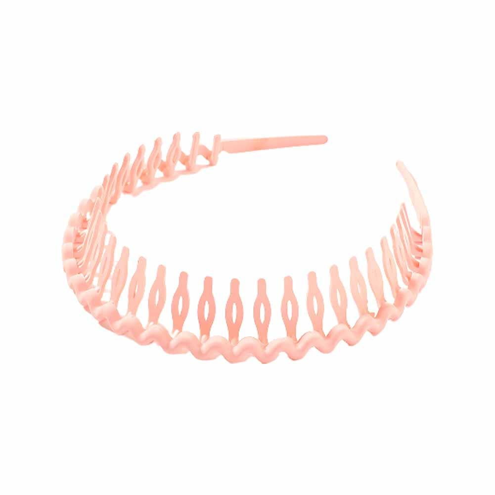 Crazyview No-Slip Grip Flexible Plastic Skinny Headbands - Walmart.com