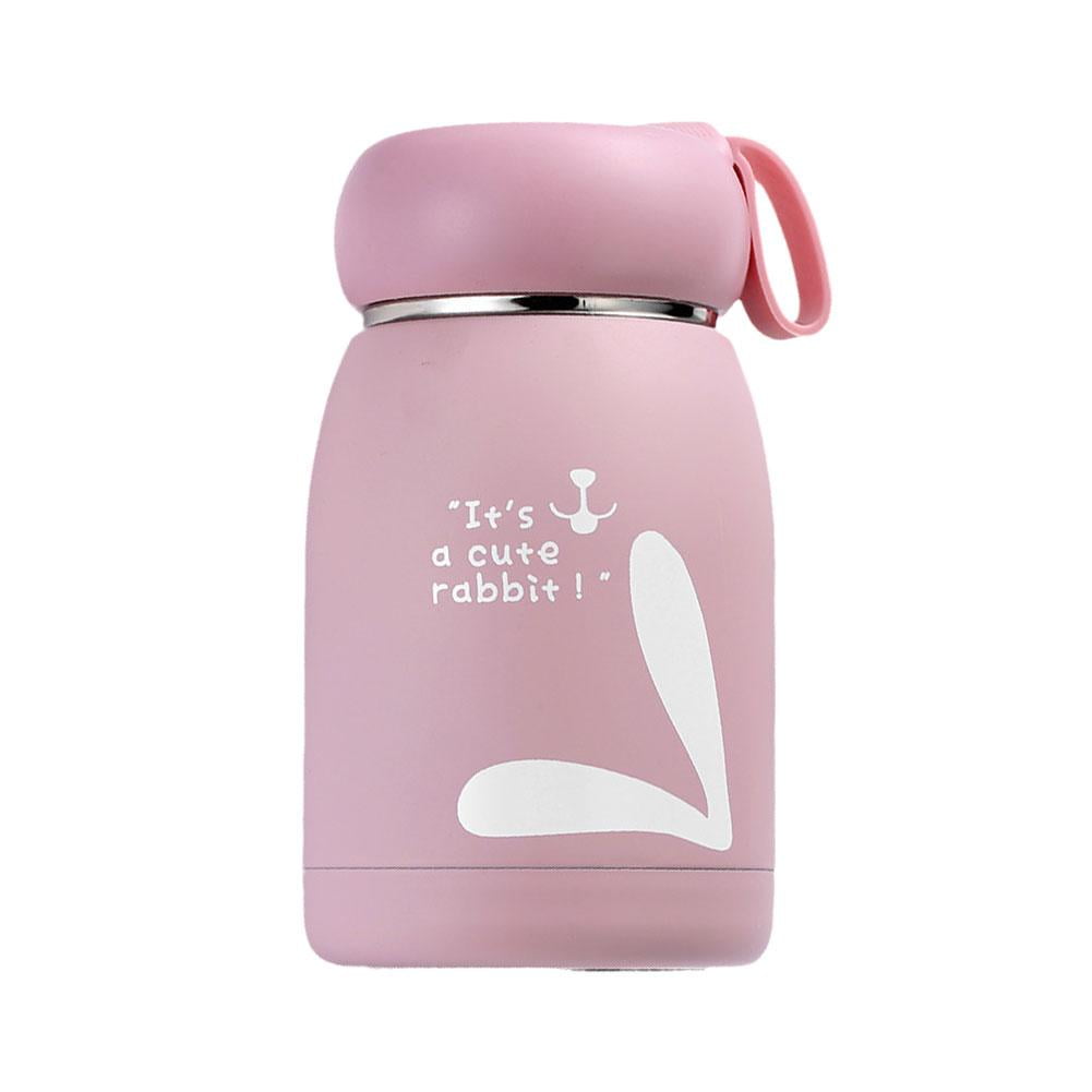 Crazyview Pink 304 Stainless Steel Liner Mine Cup Cute Big Belly ...