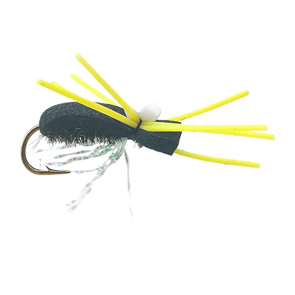 Crazyview Realistic Foam Spider Terrestrial Fly Bait with Silicone Legs ...