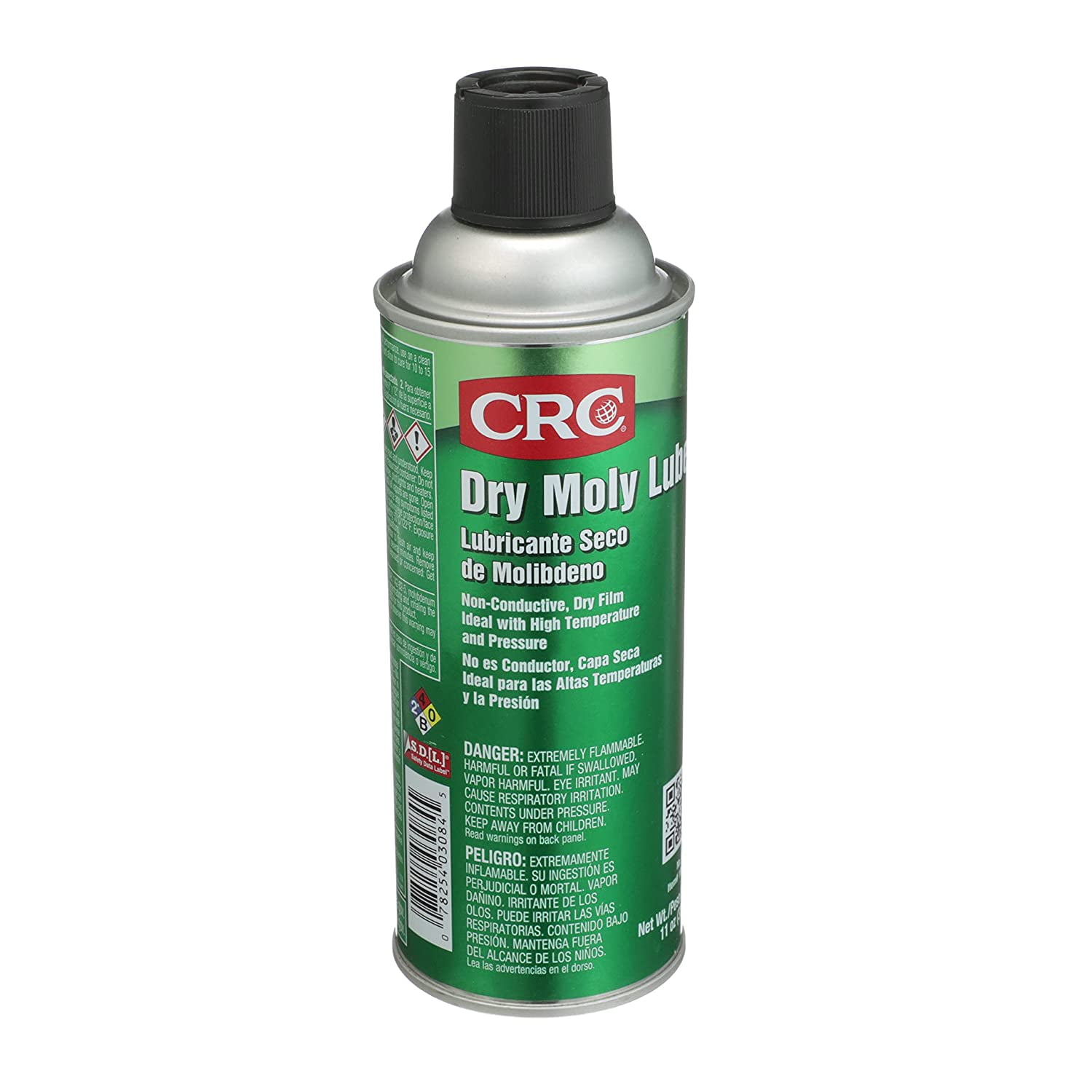 CRC 11oz Aerosol Dry Lubricant Spray, High Pressure Resistant, Fast ...