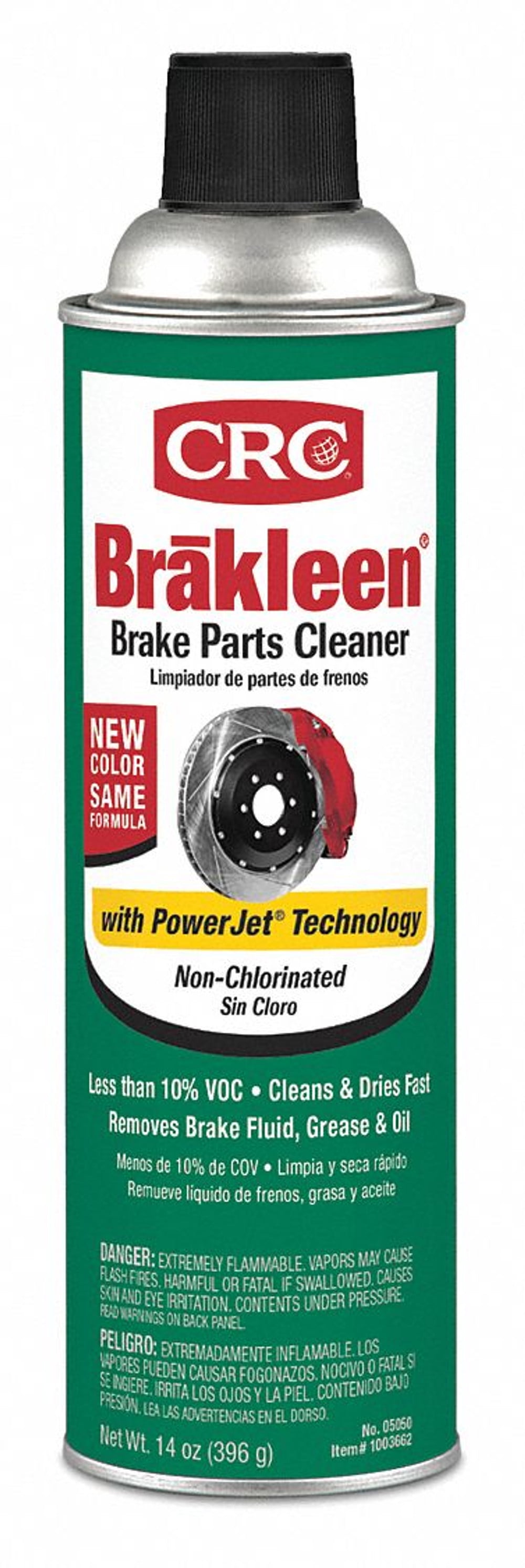 Crc Brake Parts Cleaner, 20 oz. Aerosol 05050 05050 ZO-G2882914 ...
