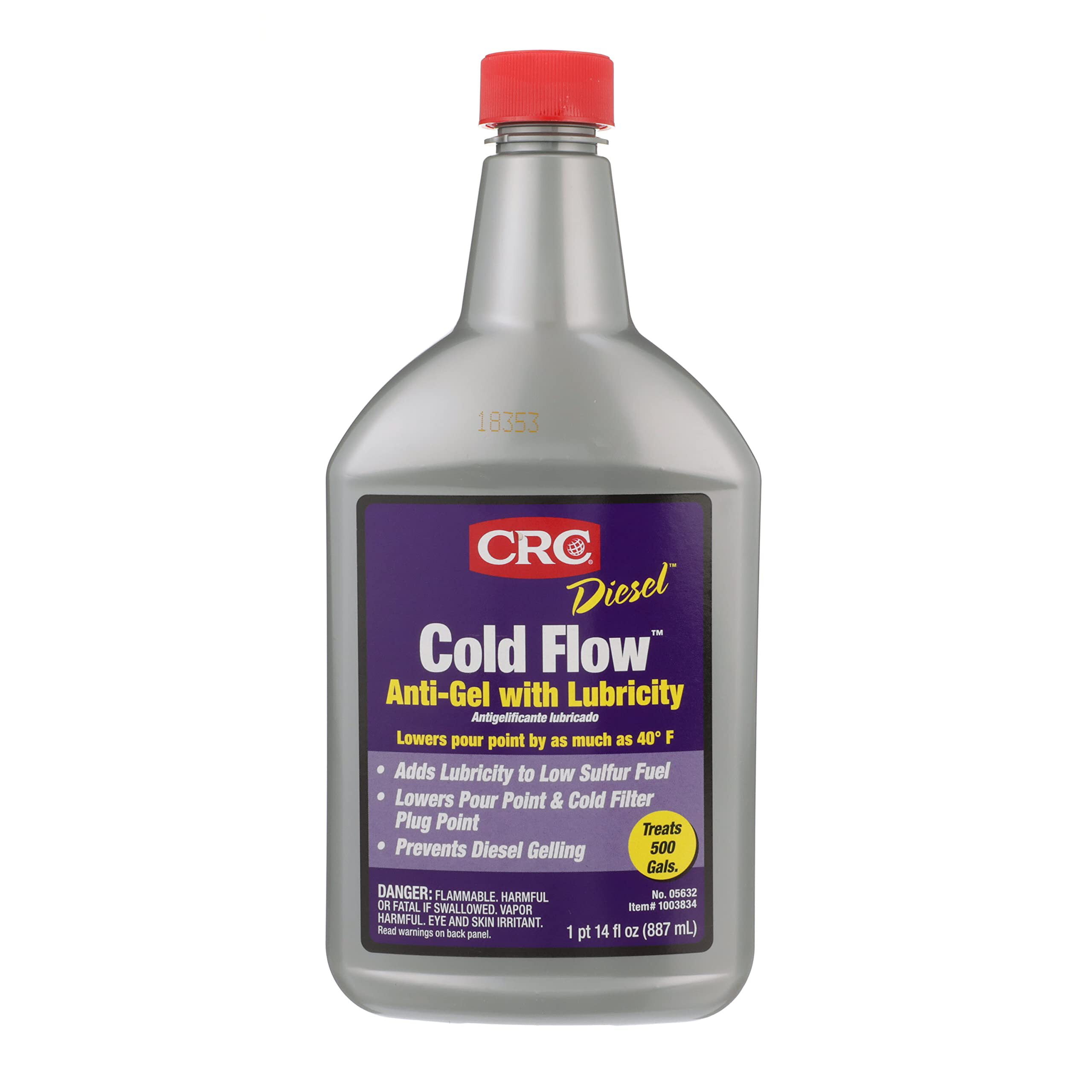 Crc Diesel Engine Fuel Anti-Gel with Lubricity Additive, 05632, 1 Quart ...