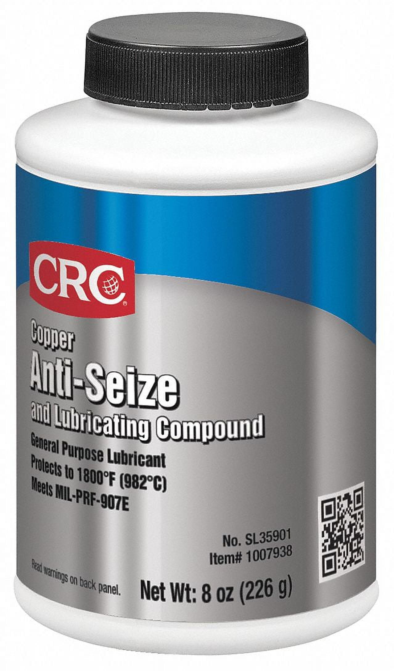 Crc Gen Purp Anti-Seize,8 oz.,BrshTp Cn SL35901 - Walmart.com