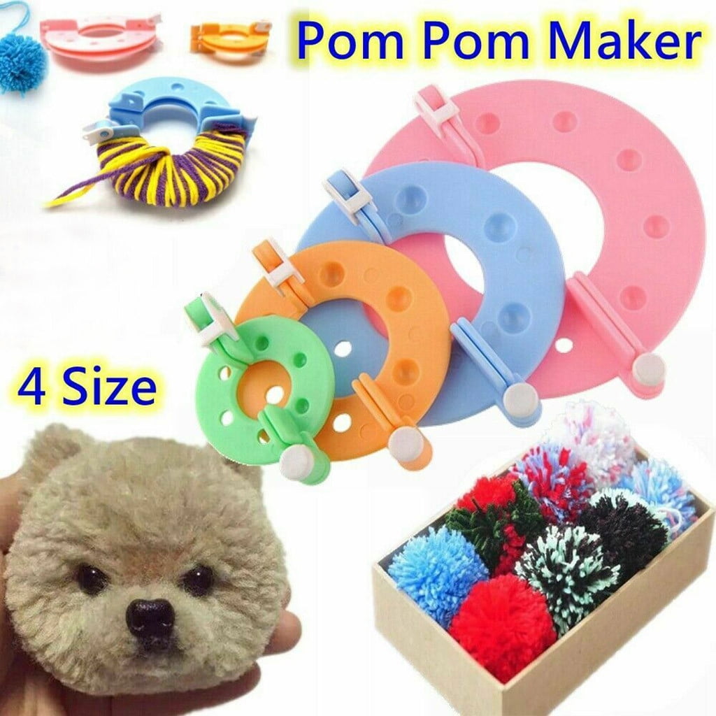 Crcmjuhgsa Office&Craft&Stationery Bobble Craft Knitting Kit Fluff DIY ...