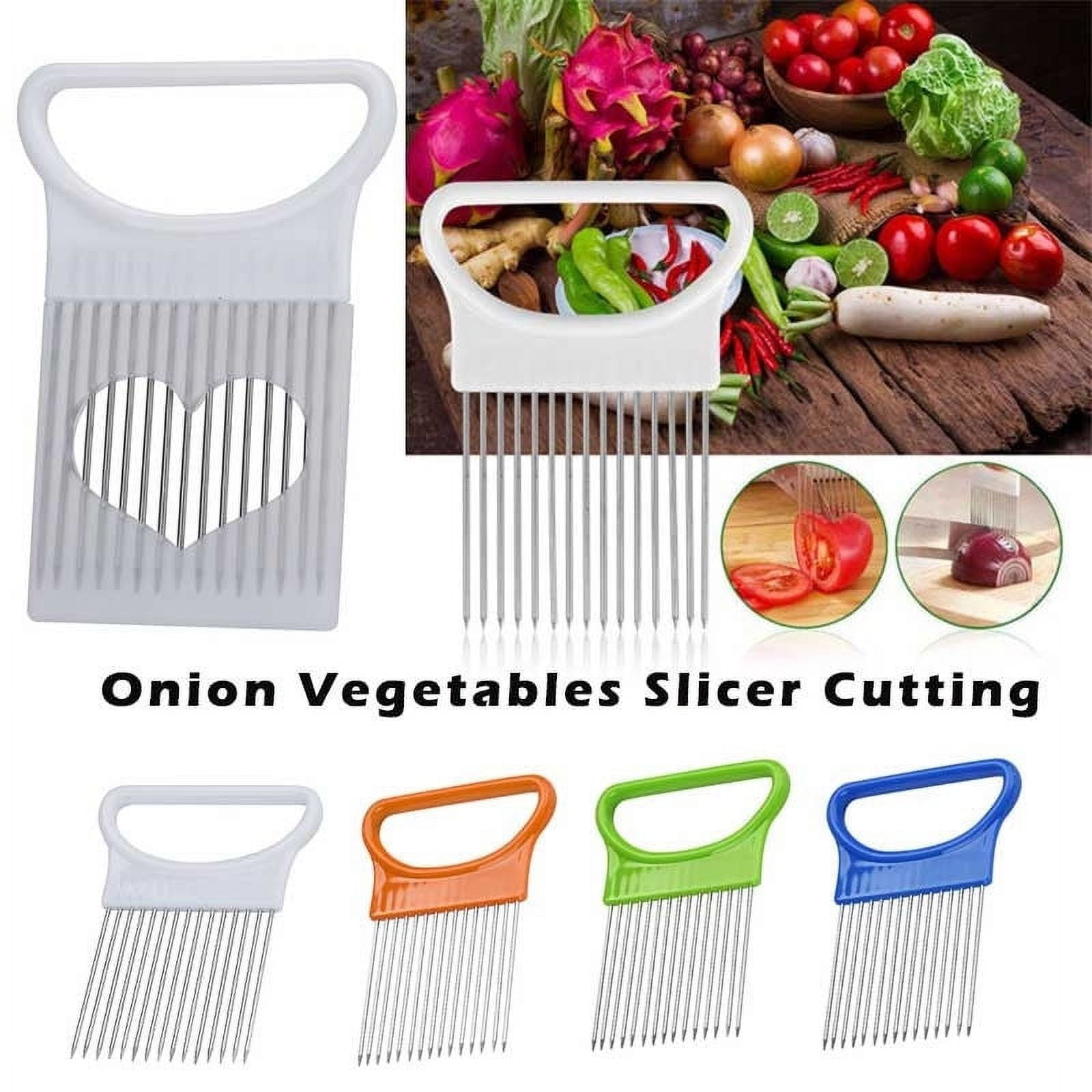 Crcmjuhgsa Storage Rack Tomato Vegetables Cutting Aid Holder Guide ...