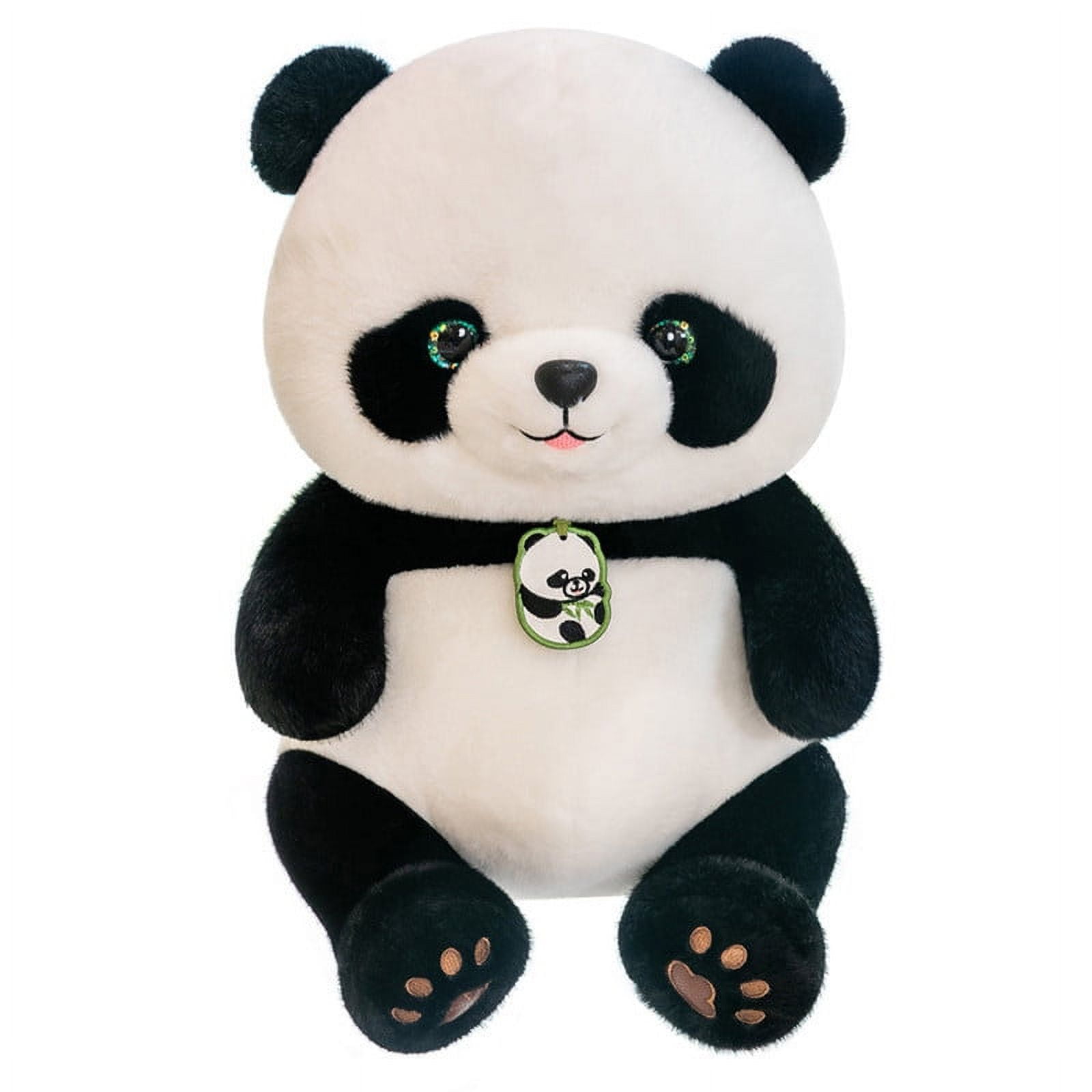 Cre-Heaven Plush Giant Panda Stuffed Animal Classic White and Black ...