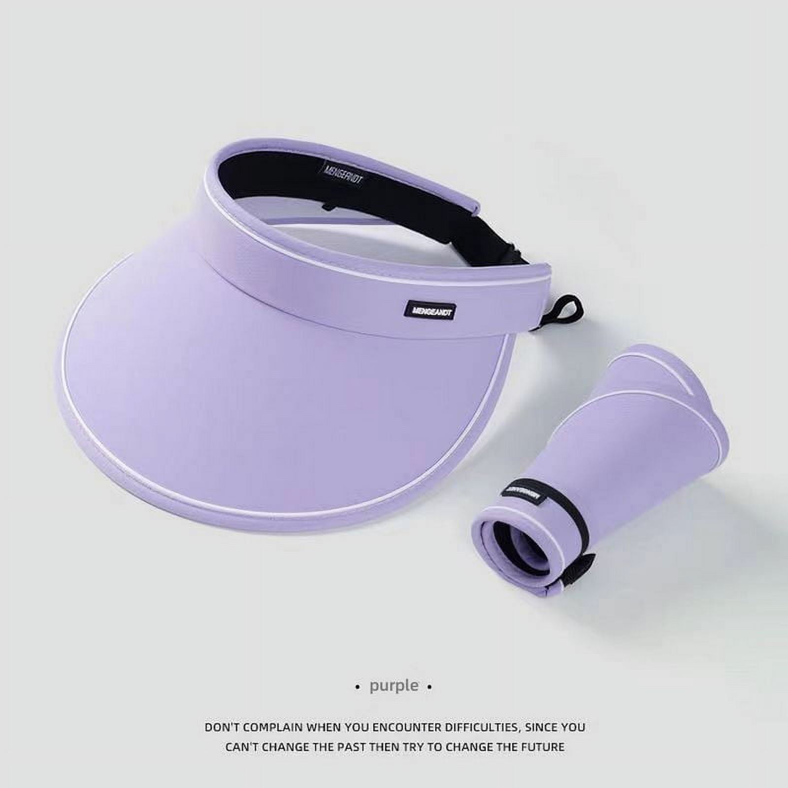 Cre-Heaven Sun Visor Hats Women Large Brim Summer UV Protection Beach ...