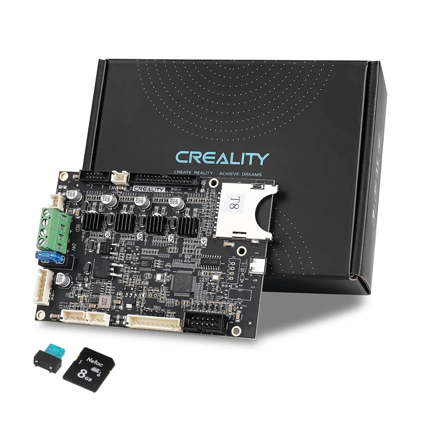 for Creality 3D Ender-3 S1 Silent Motherboard 32 Bit Mainboard SD Card ...