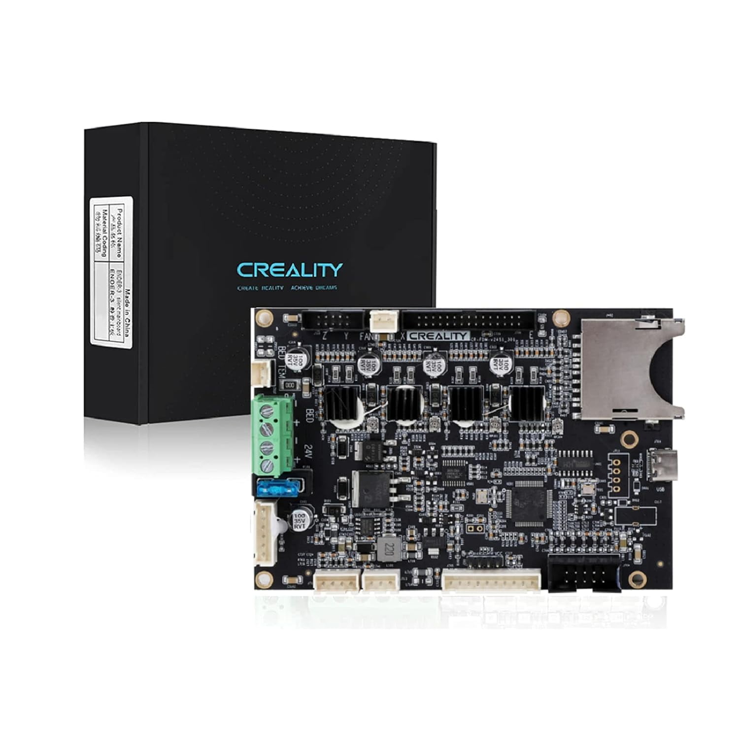 for Creality 3D Original Ender-3 S1 Plus Silent Mainboard V2.4.S1.301 ...