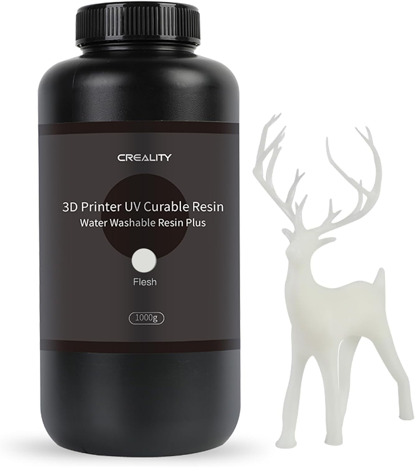 Creality 3D Printer Water Washable Resin, Low Viscosity LCD UV-Curing ...