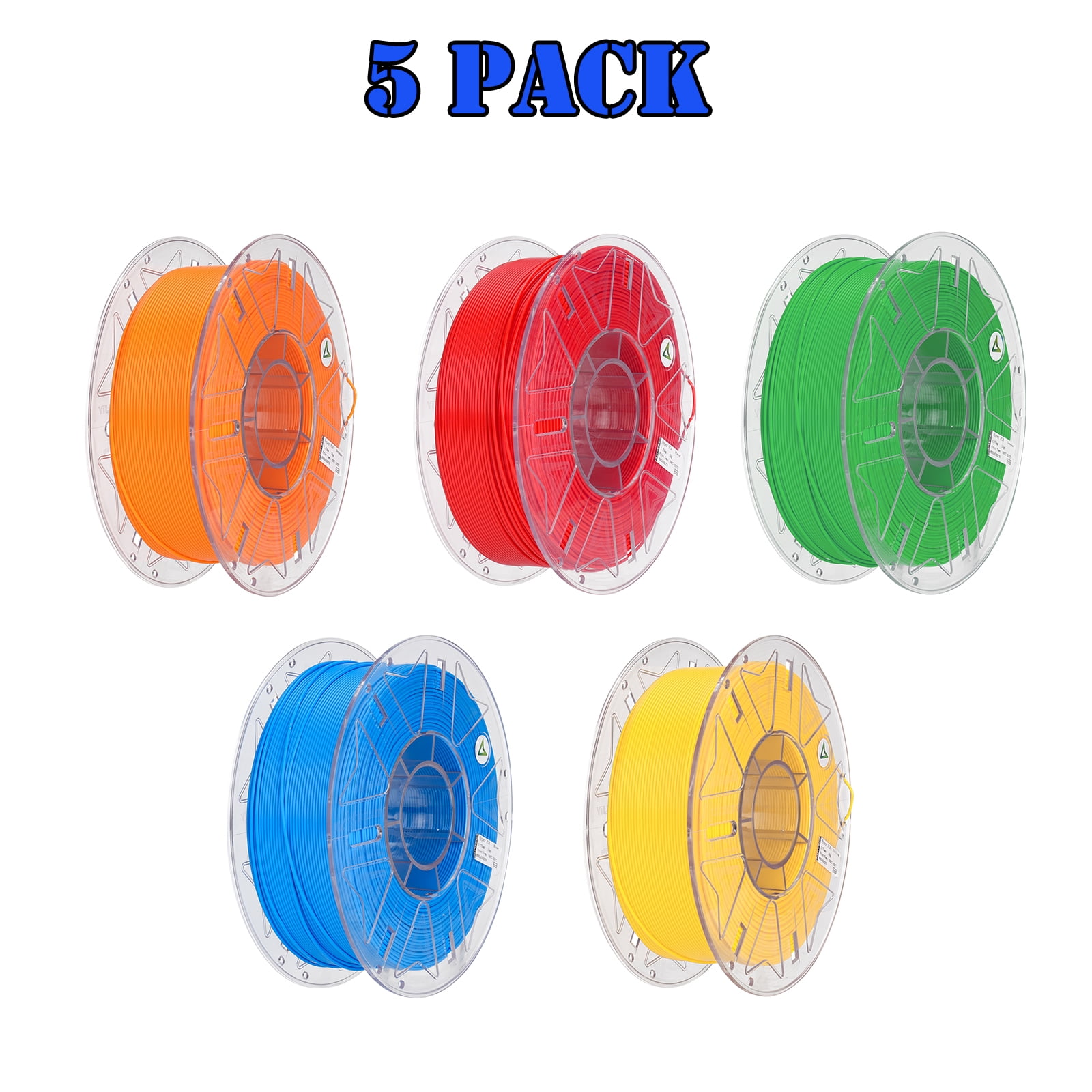 Creality 5 Pack Hyper PLA RFID Filament for K2 Plus Combo 3D Printer 1 ...