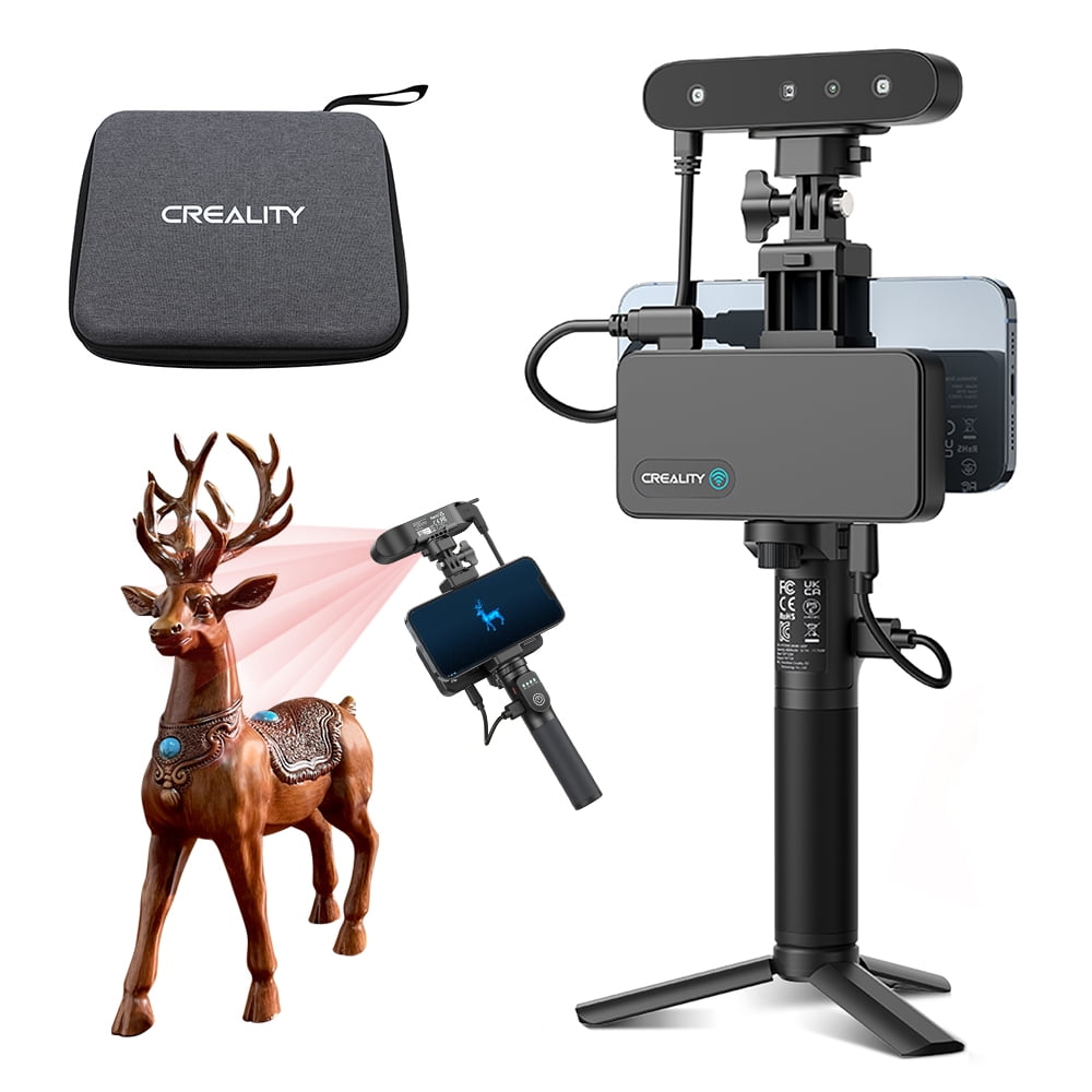 Creality CR-Scan Ferret Pro 3D Scanner,with Anti-Shake Tracking Wifi6 ...