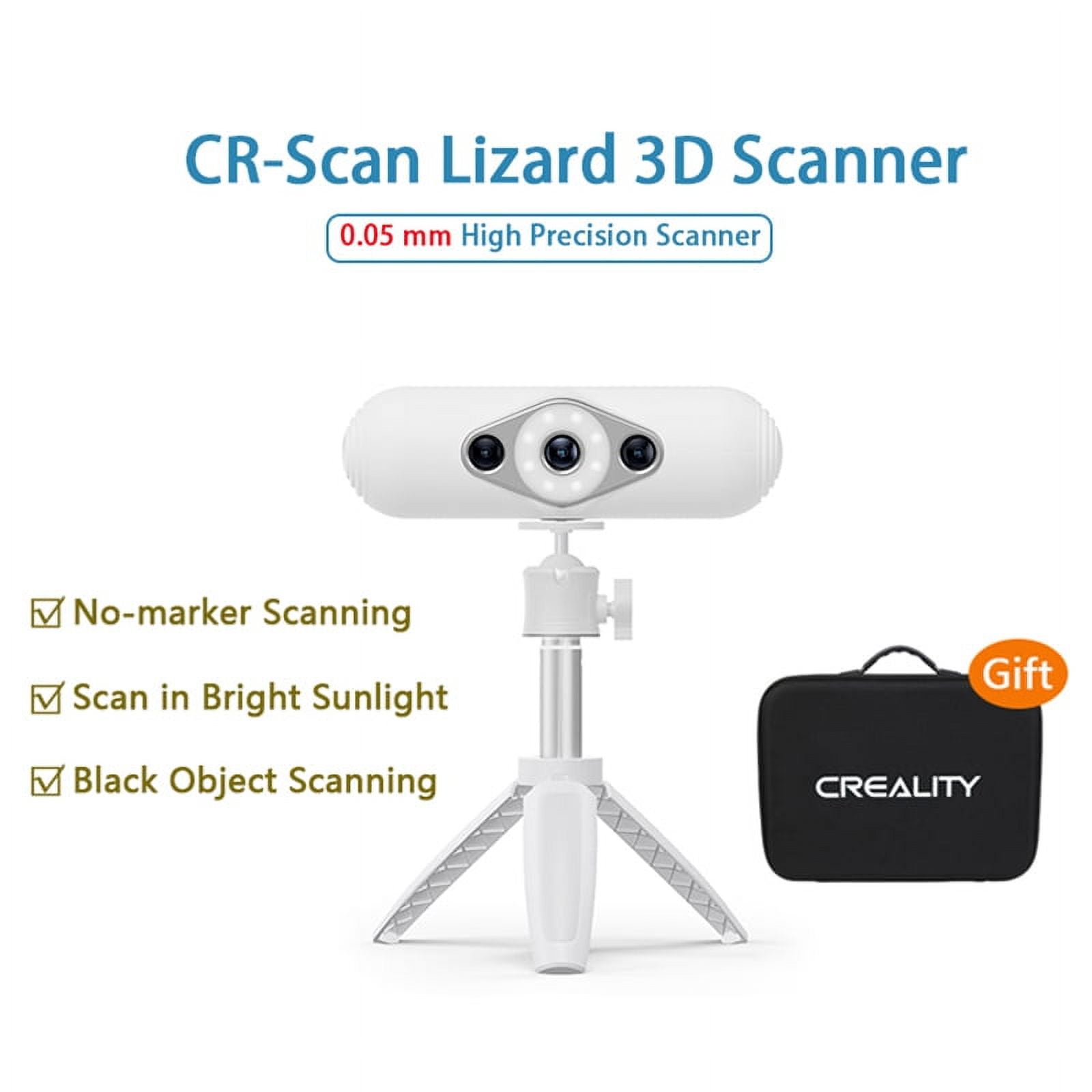 Creality Handheld CR-Scan Lizard 3D Scanner, 0.05mm Accuracy Creality Handheld CR-Scan Lizard 3D Scanner, 0.05mm Accuracy