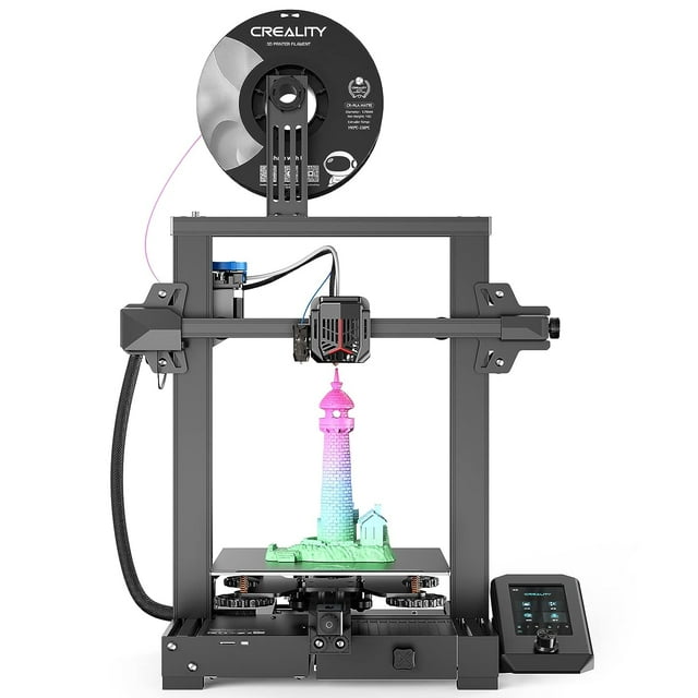 Creality Ender 3 V2 Neo 3D Printer, CR Touch Auto Leveling, Full-Metal ...