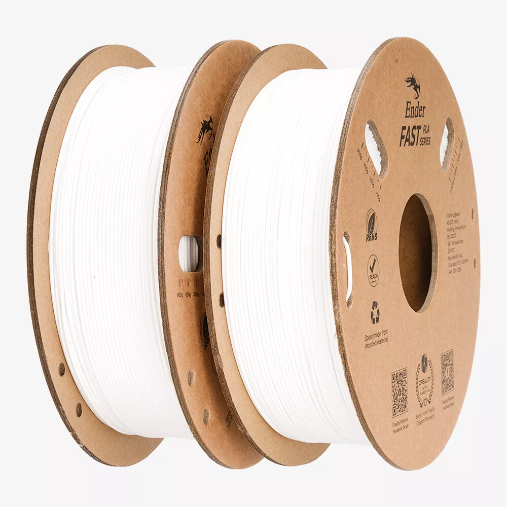 Creality Ender Fast PLA Filament 2-Pack 3D Printer 300 mm/s Fast ...