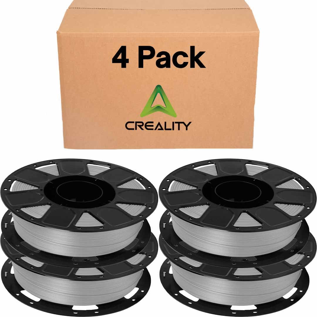 Creality Ender PLA+ Filament Gray 4 Pack of 1KG Spools, 1.75mm Diameter ...