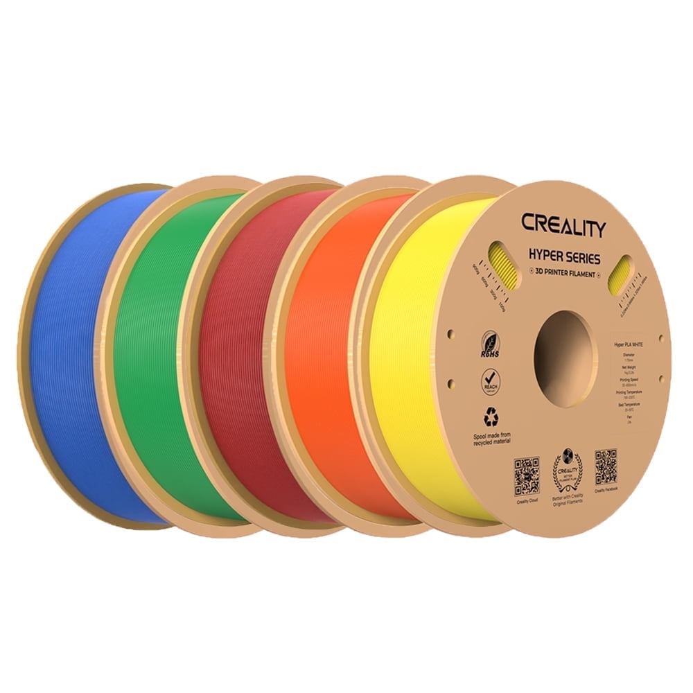 Creality 1.75mm PLA Filament for 3D Printers, 5kg Spool, Eco-Friendly ...