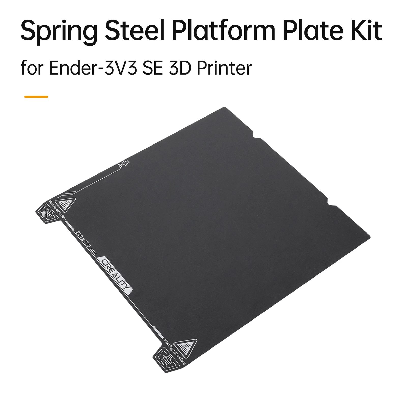 Creality Spring Steel Platform Plate Kit Pei Build Plate Kit For Ender ...