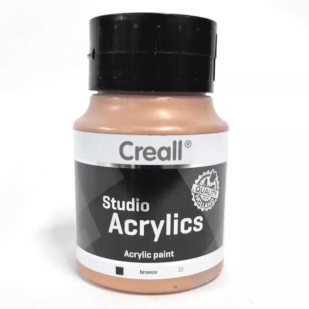 Creall Studio Acrylics, Acrylic Paint 500 ml, 22 Bronze - Walmart.com