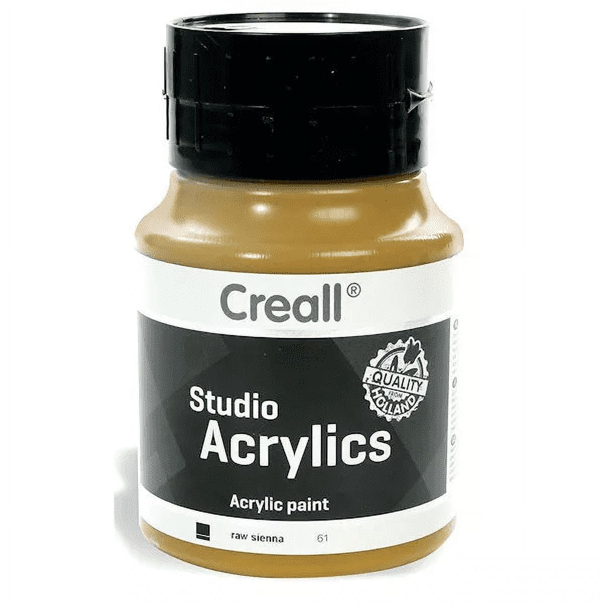 Creall Studio Acrylics, Acrylic Paint 500 ml, 61 Raw Sienna - Walmart.com
