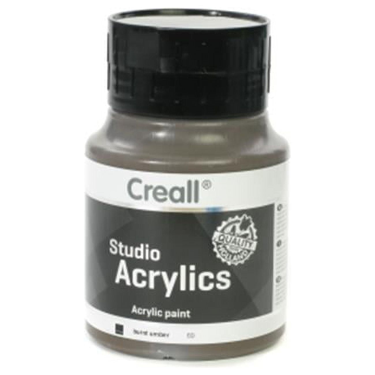 Creall Studio Acrylics, Acrylic Paint 500 ml, 69 Burnt Umber - Walmart.com