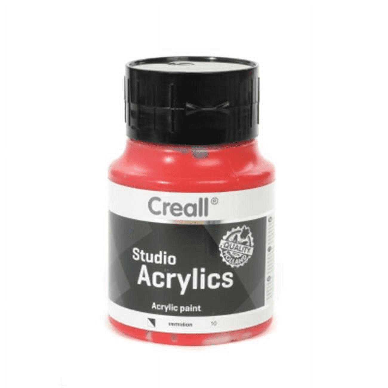 Creall Studio Acrylics, Acrylic Paint 500 ml, Vermilion 10 - Walmart.com