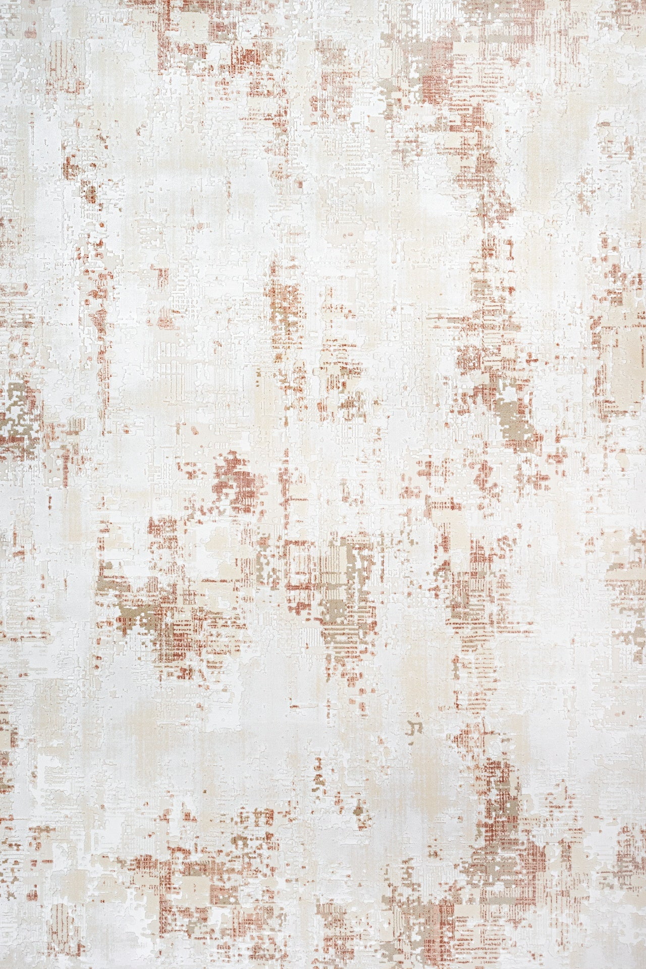 Cream Abstract Area Rugs for Living Room Washable Rugs Boho Moroccan ...