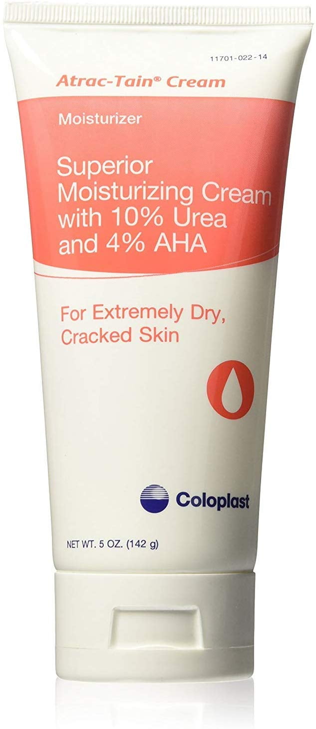 Coloplast Atrac-Tain Cream, 5 Oz Tube, Moisturizing Relief with Urea ...