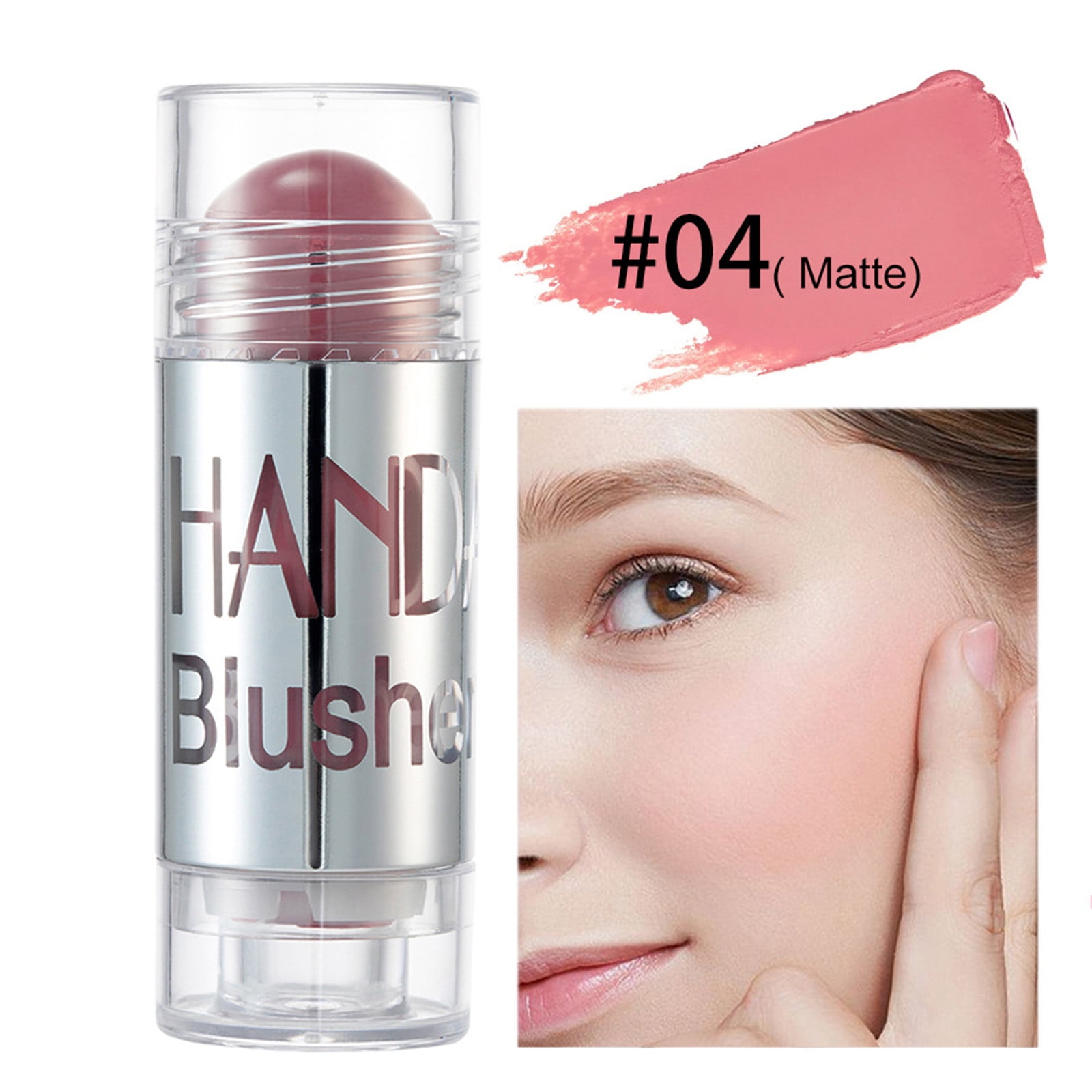 Cream Blush Stick for Cheeks, Waterproof Blush Makeup, Luxuriously ...