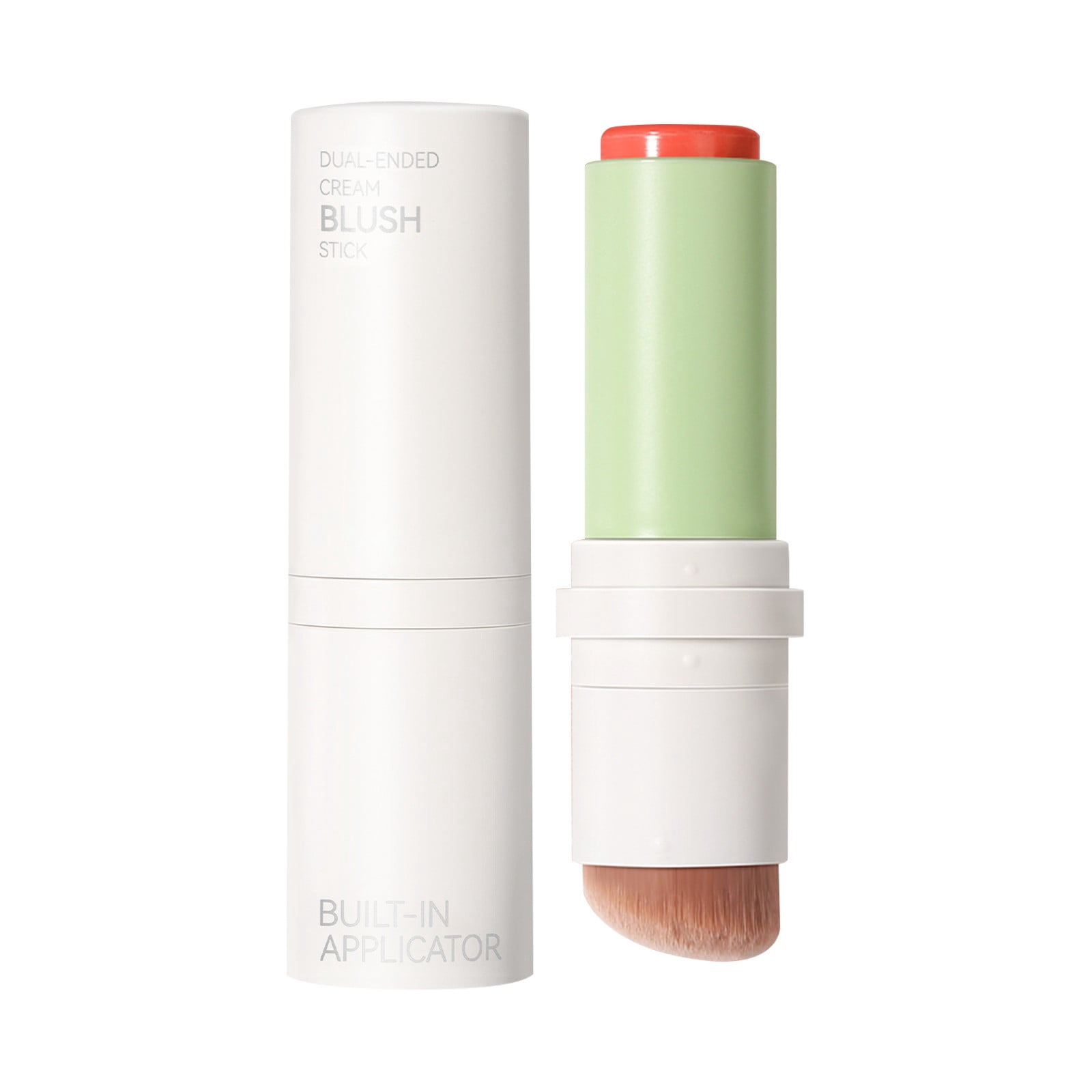 Cream Blush Stick with Brush,Smooth Texture,Long-lasting Color,2-in-1 ...