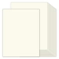 Goefun 8.5x11 Cream Cardstock, 24 Sheets, Printer Compatible for Office ...