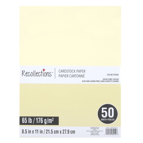 Cream Paper