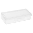 Clear Plastic Cheese Storage Container with Lid for Cream Cheese and ...