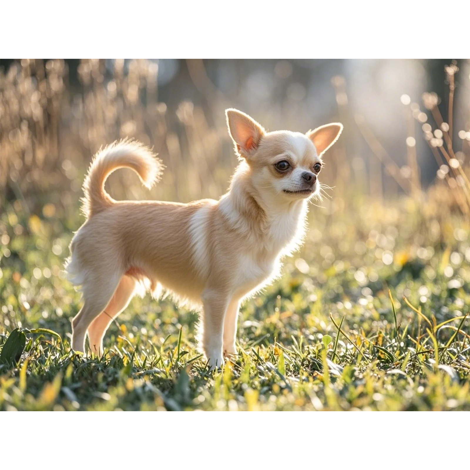 Cream Chihuahua Diamond Painting DIY Kits 5D Diamond Art Full Round ...