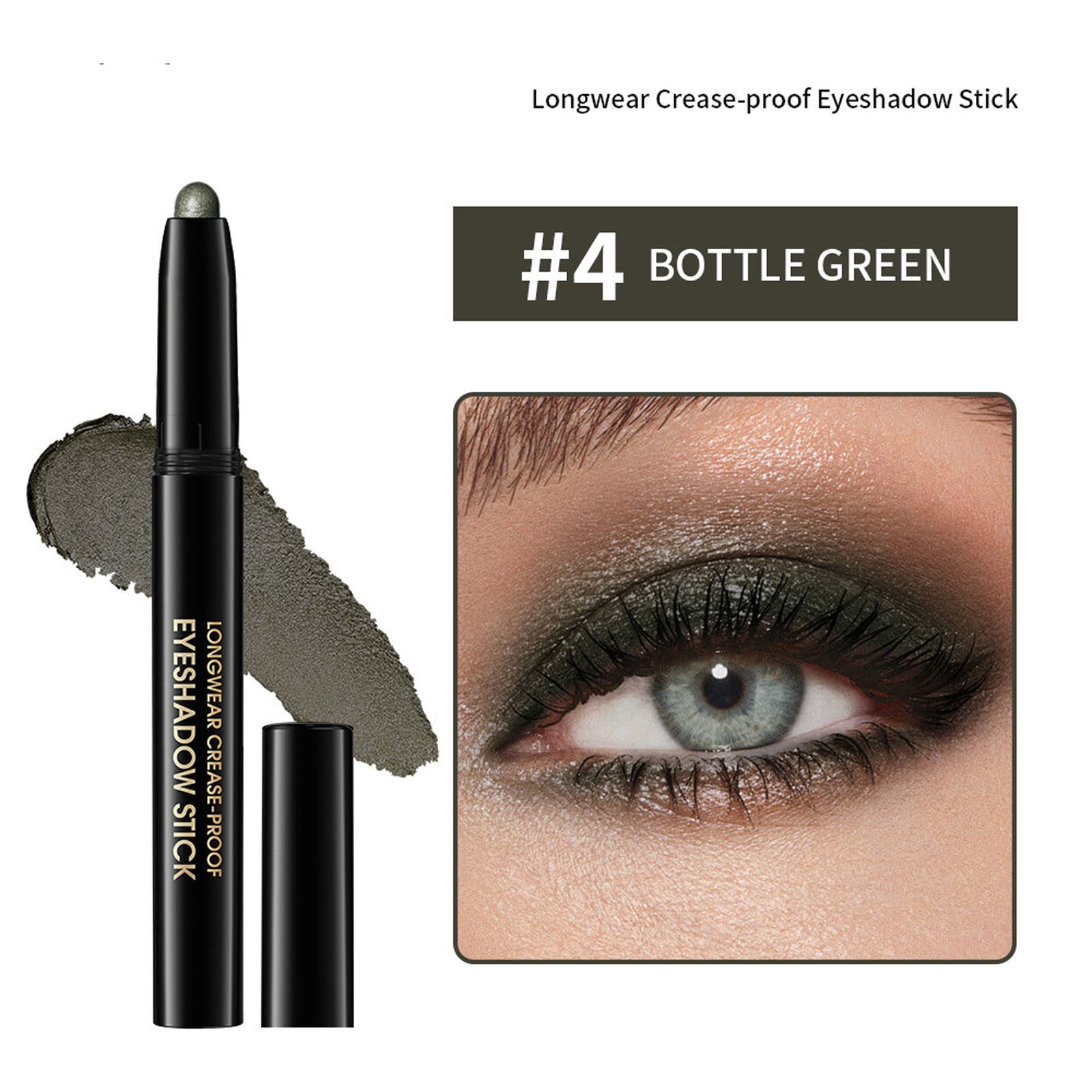 Cream Eye Shadow Brightener Stick Makeup, Monochrome Cream Glitter ...