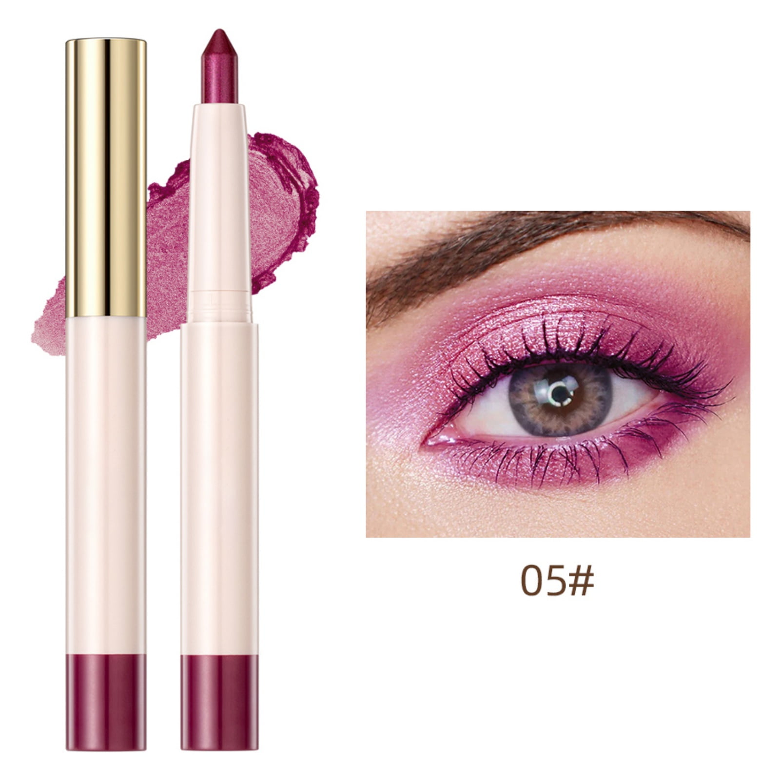 Cream Eye Shadow Sticks Set for Eyes Waterproof Pearl Shimmer Matte Eye ...