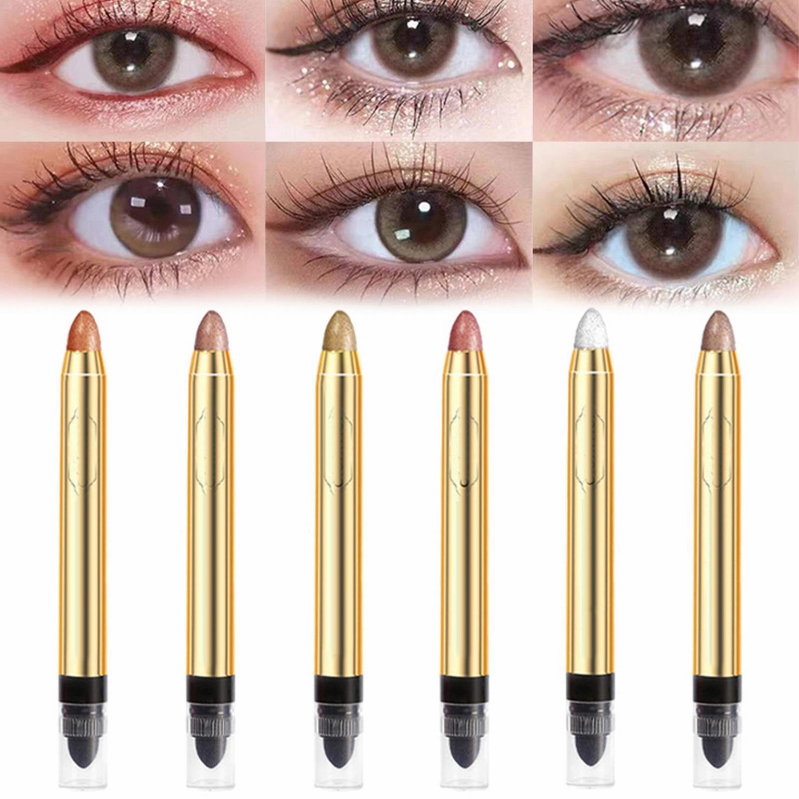 Cream Eyeshadow Stick,Double Ended Matte Eyeshadow Pencil Crayon,Crease ...