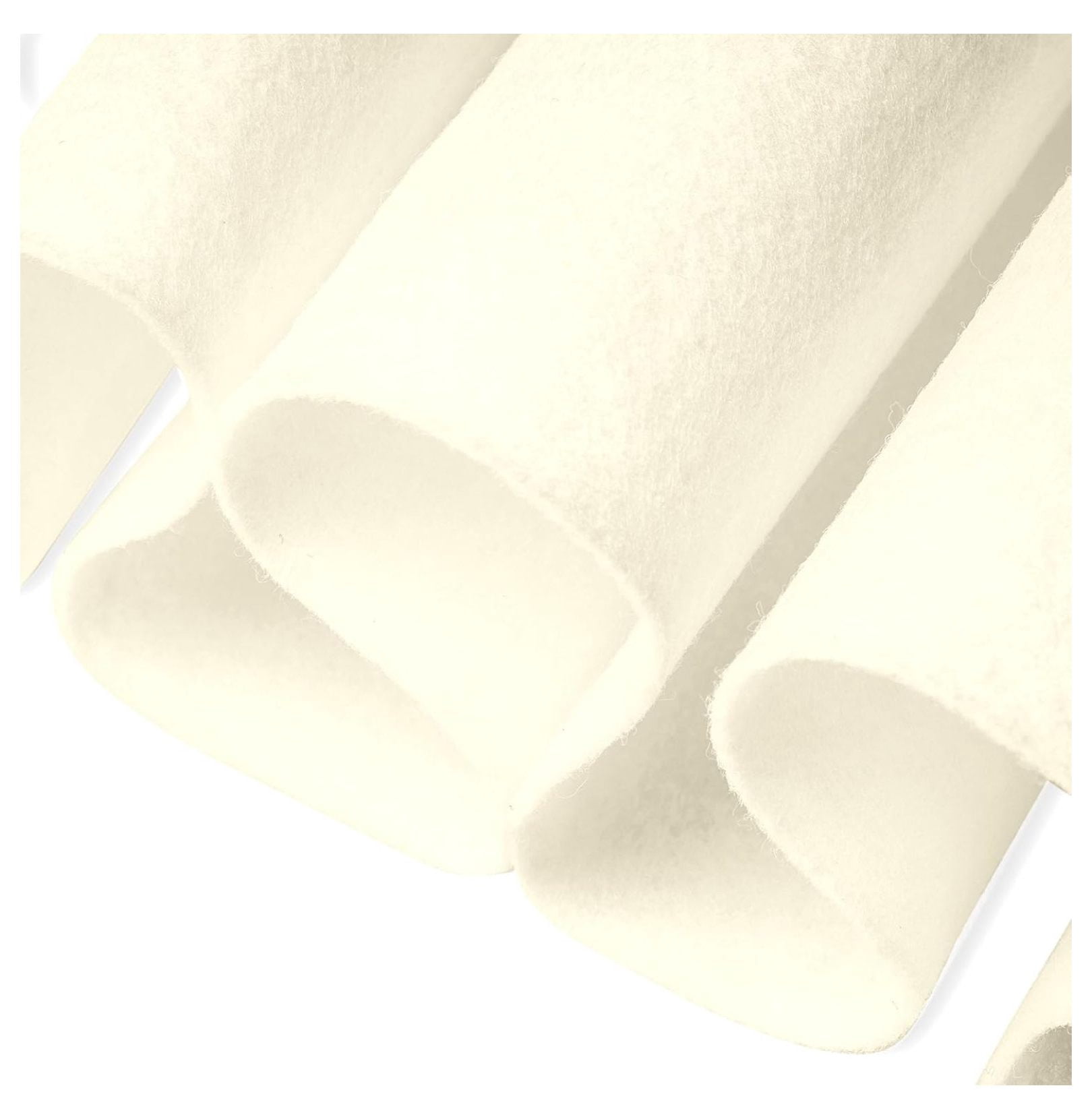 Cream Felt Fabric – 36" Wide x 30 Feet – Bulk Felt by The Yard for ...