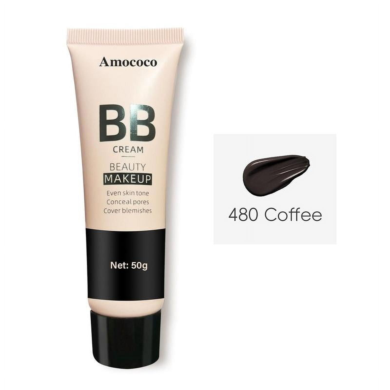 Hydrating BB Cream, Full-Coverage Foundation&Concealer, Color ...