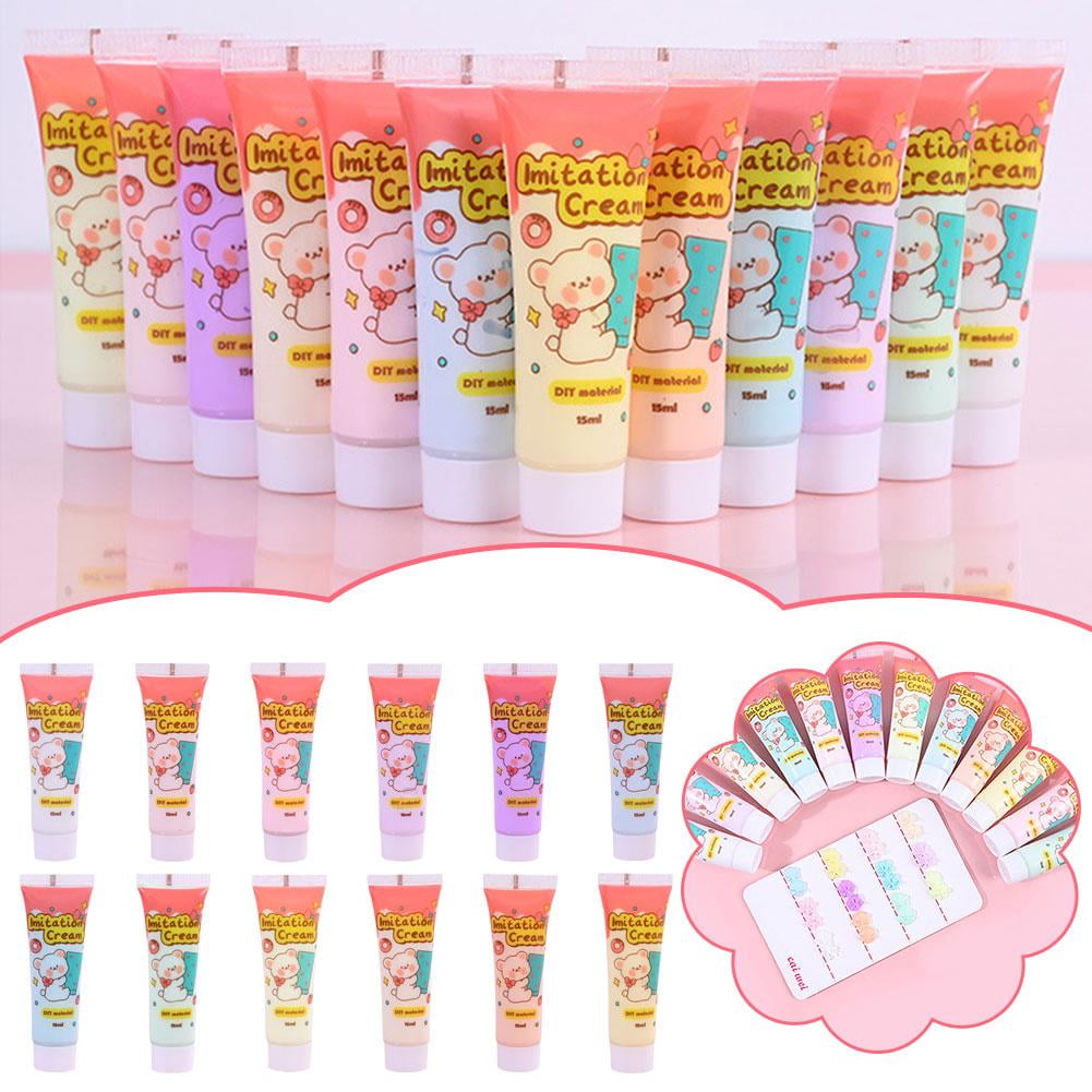 Cream Glue 15ml Handmade DIY Material Simulation Cream Hot Glue S3 9CO7 ...