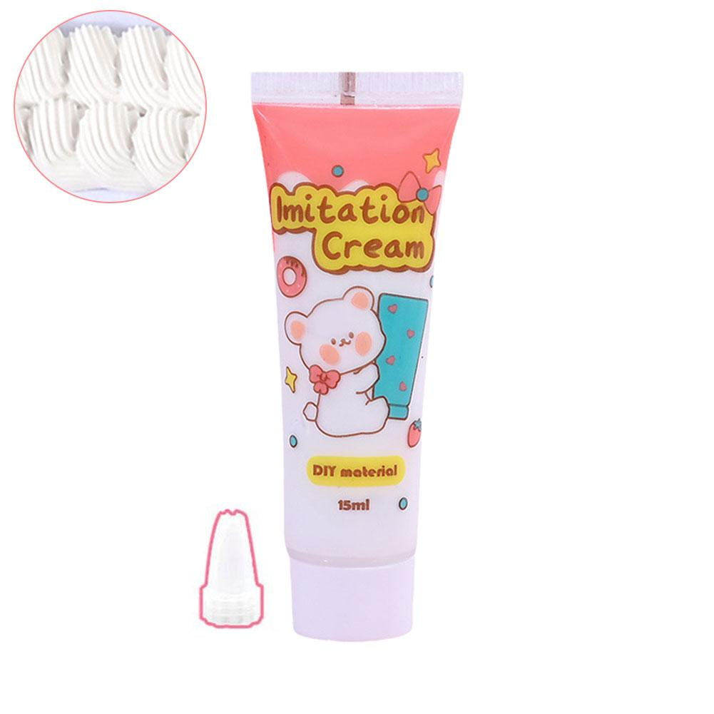 Cream Glue 15ml Handmade DIY Material Simulation Cream S3 Hot Glue E6R8 ...