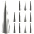 Cream Horn Molds 12Pcs Large Size Baking Cones Stainless Steel Roll ...